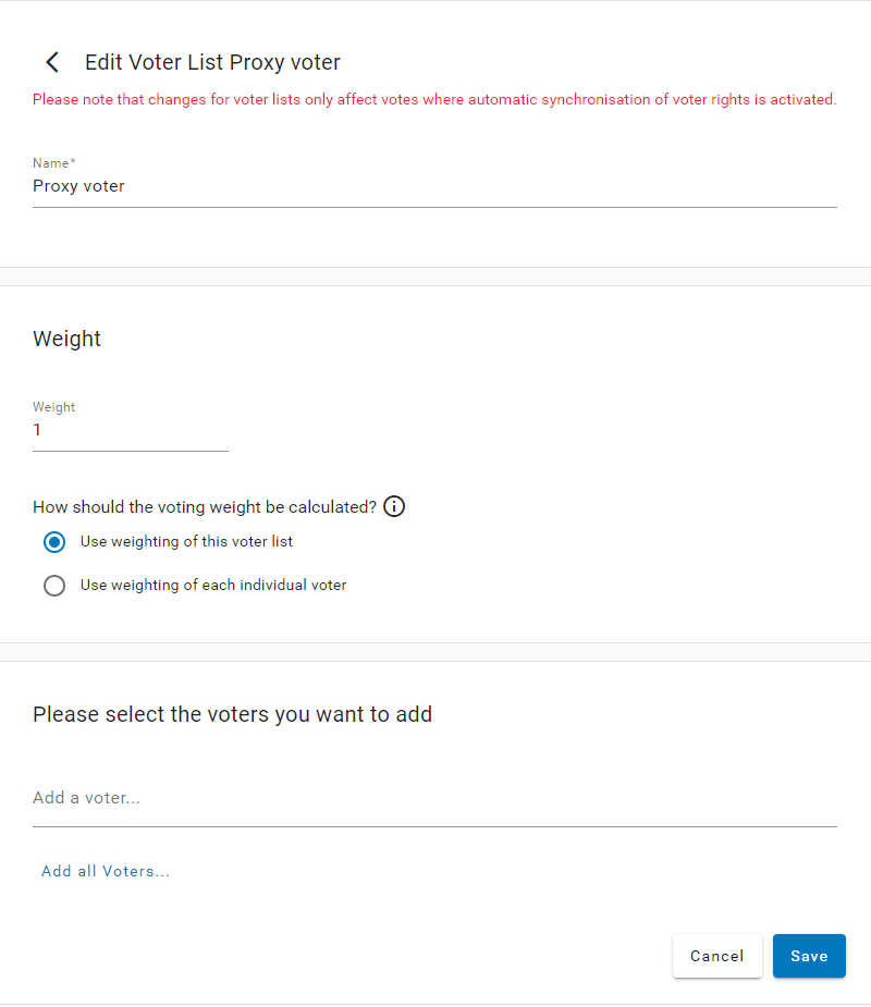 Knowledge Base - Voter List Management - NemoVote